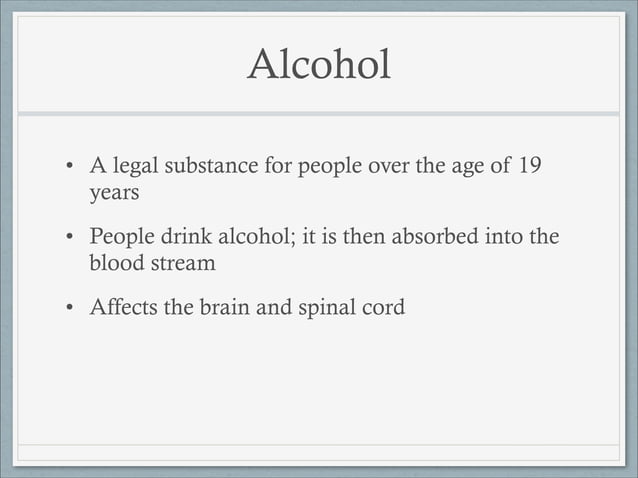 Substance abuse slideshow 1 by Anna | PPT