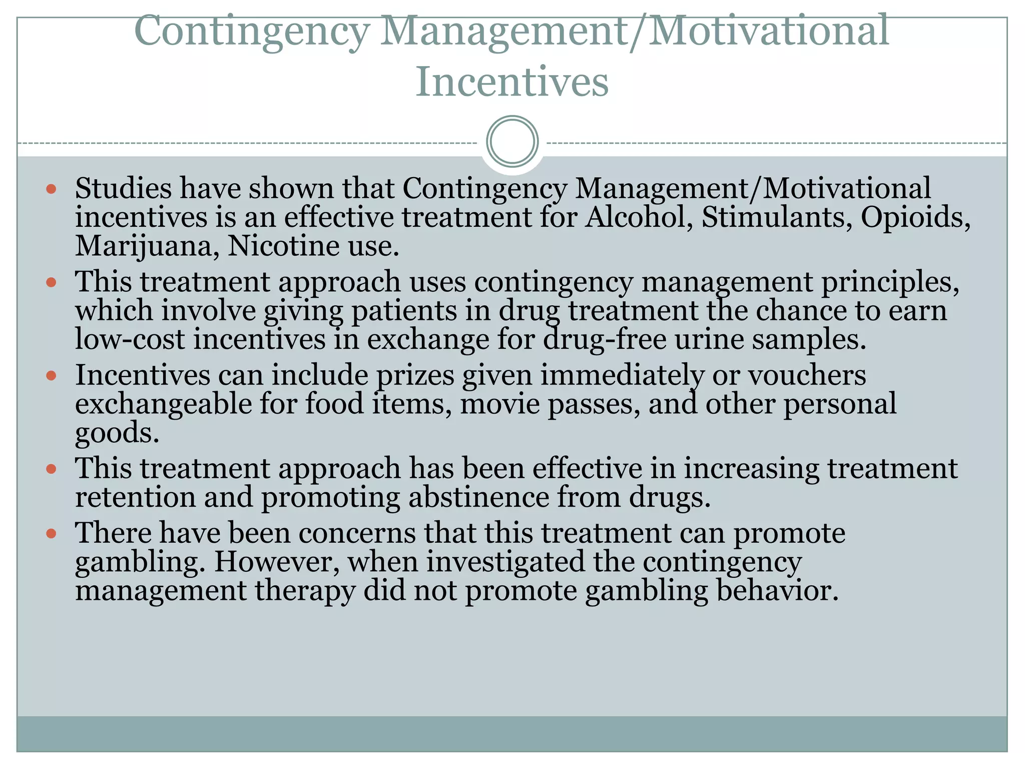 Substance abuse treatment | PPTX