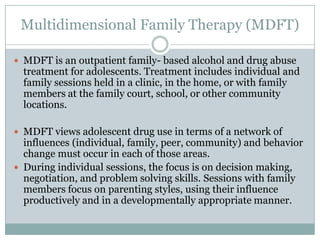 Substance abuse treatment | PPTX