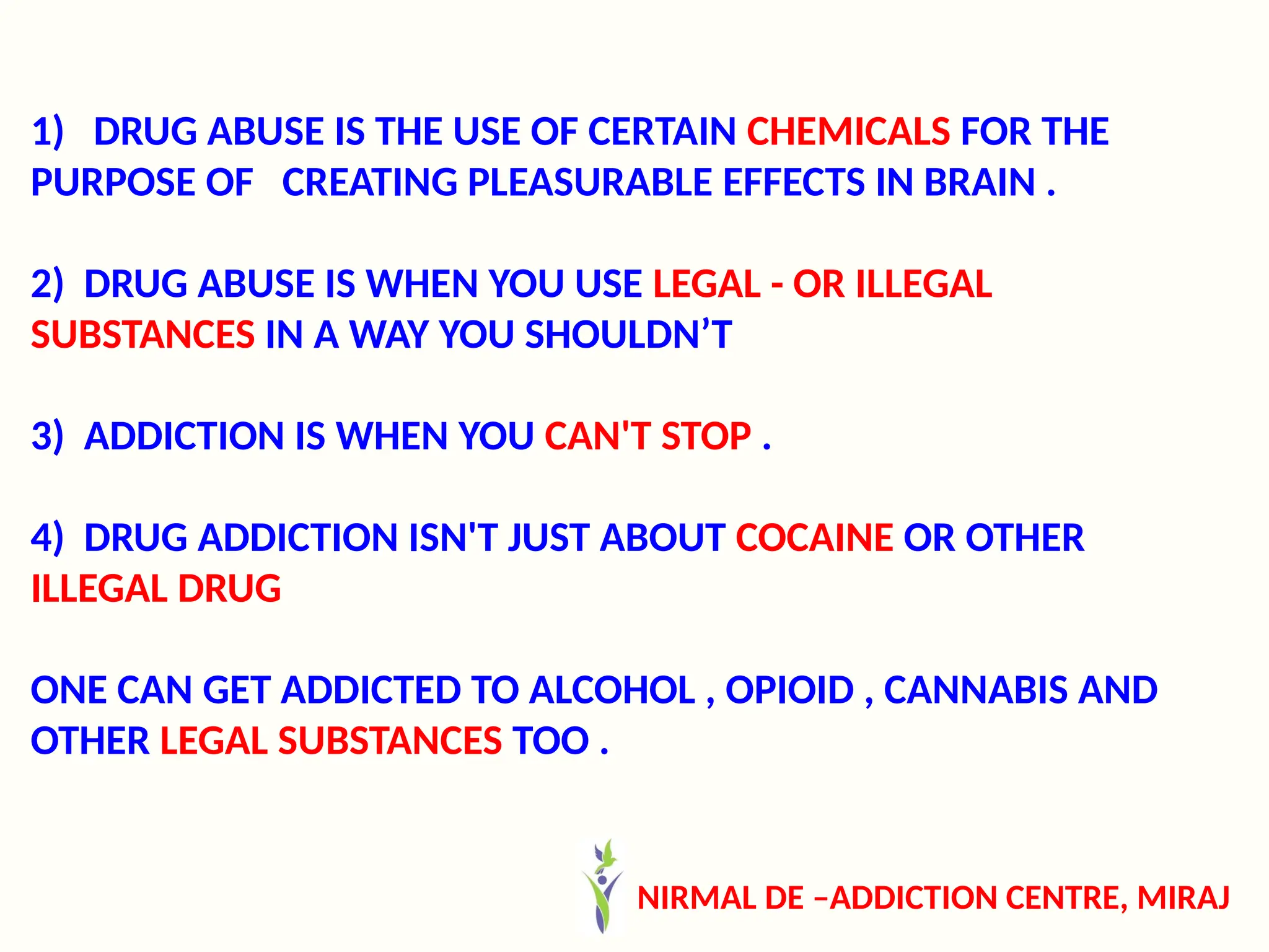 Substance Use, Abuse and Dependence .pptx