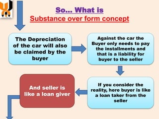 What is Substance Over form? | PPTX