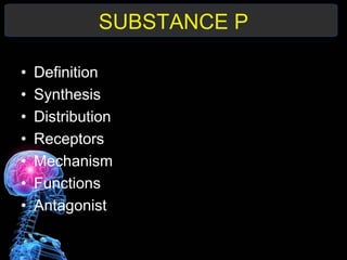 SUBSTANCE P by RAGHUL PHARMACIST. | PDF