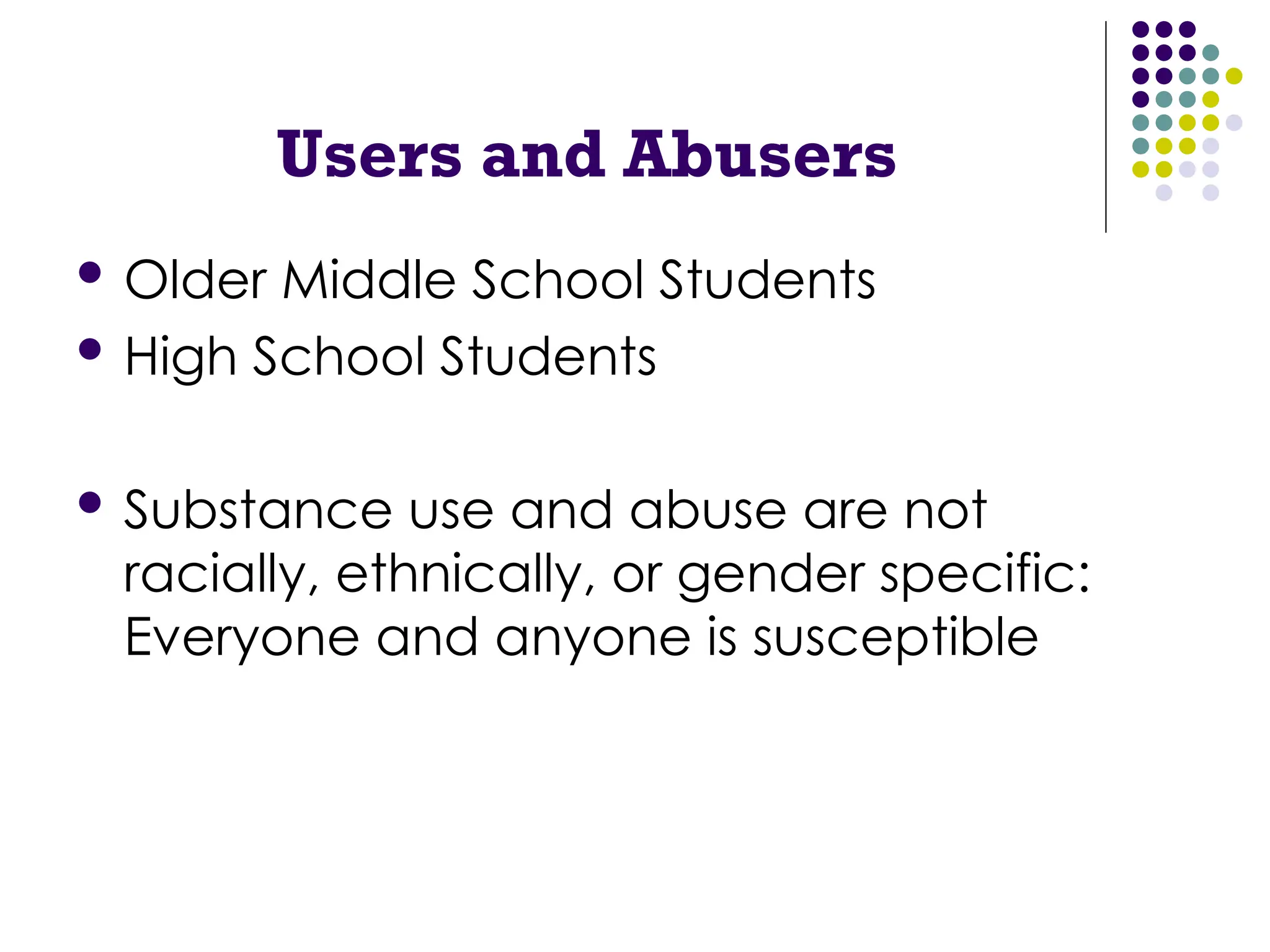 Substance Use and Abuse Among Adolescents.ppt
