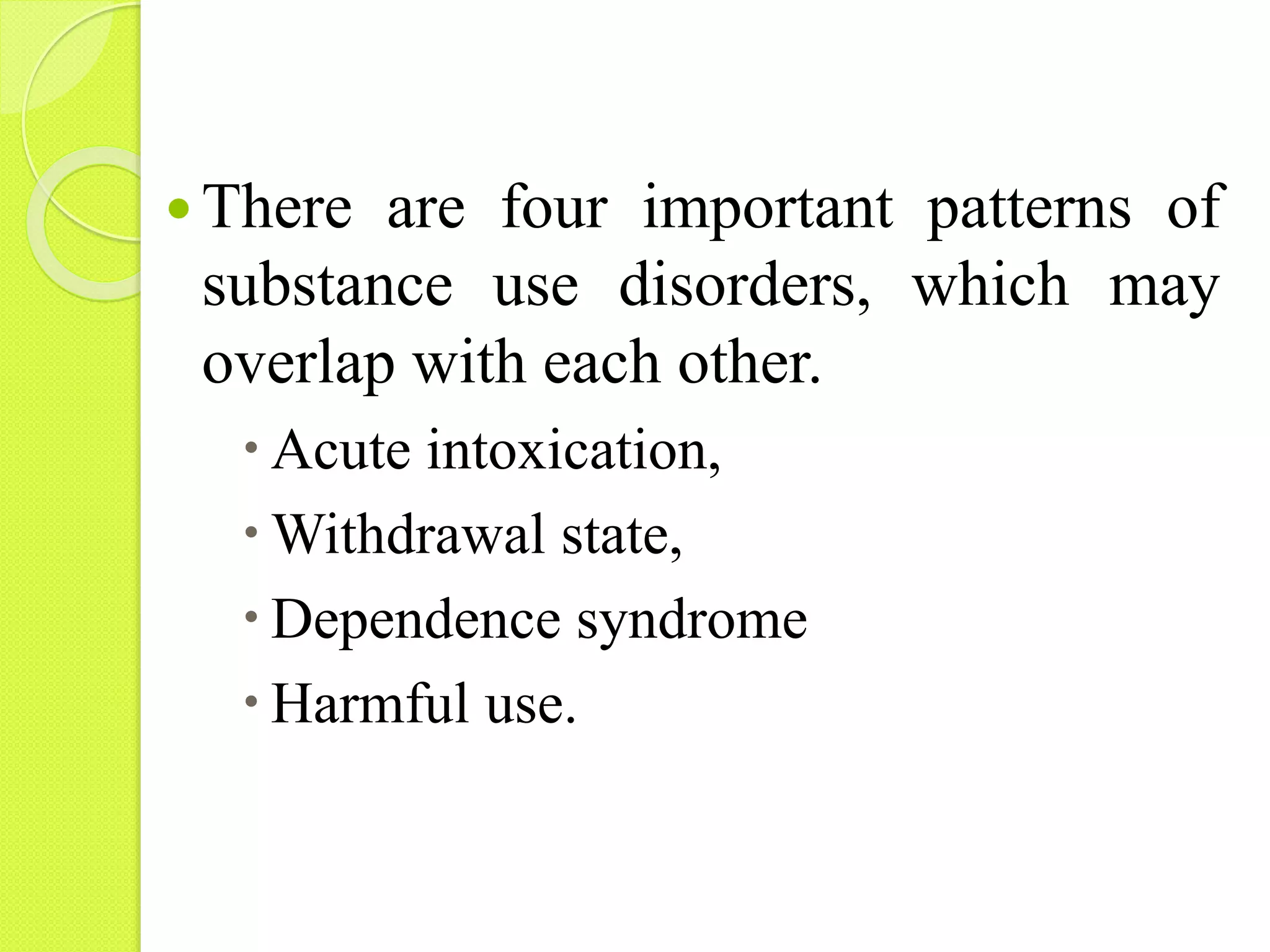 Substance Use Disorder- ALCOHOLISM | PPT