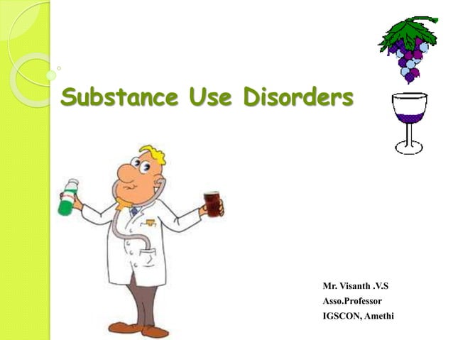 Substance Use Disorder- ALCOHOLISM | PPT
