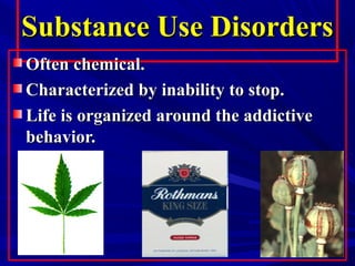 Substance use disorders | PPT