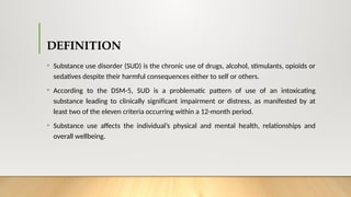 Substance Use Disorder_Sandisiwe Ndlovu_Final.pptx