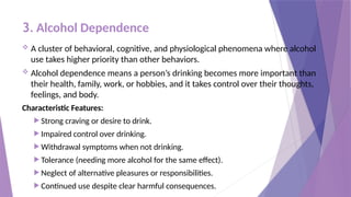 SUBSTANCE USE DISORDERS PART 2.pptx FOR BSC NURSING STUDENTS | PPTX