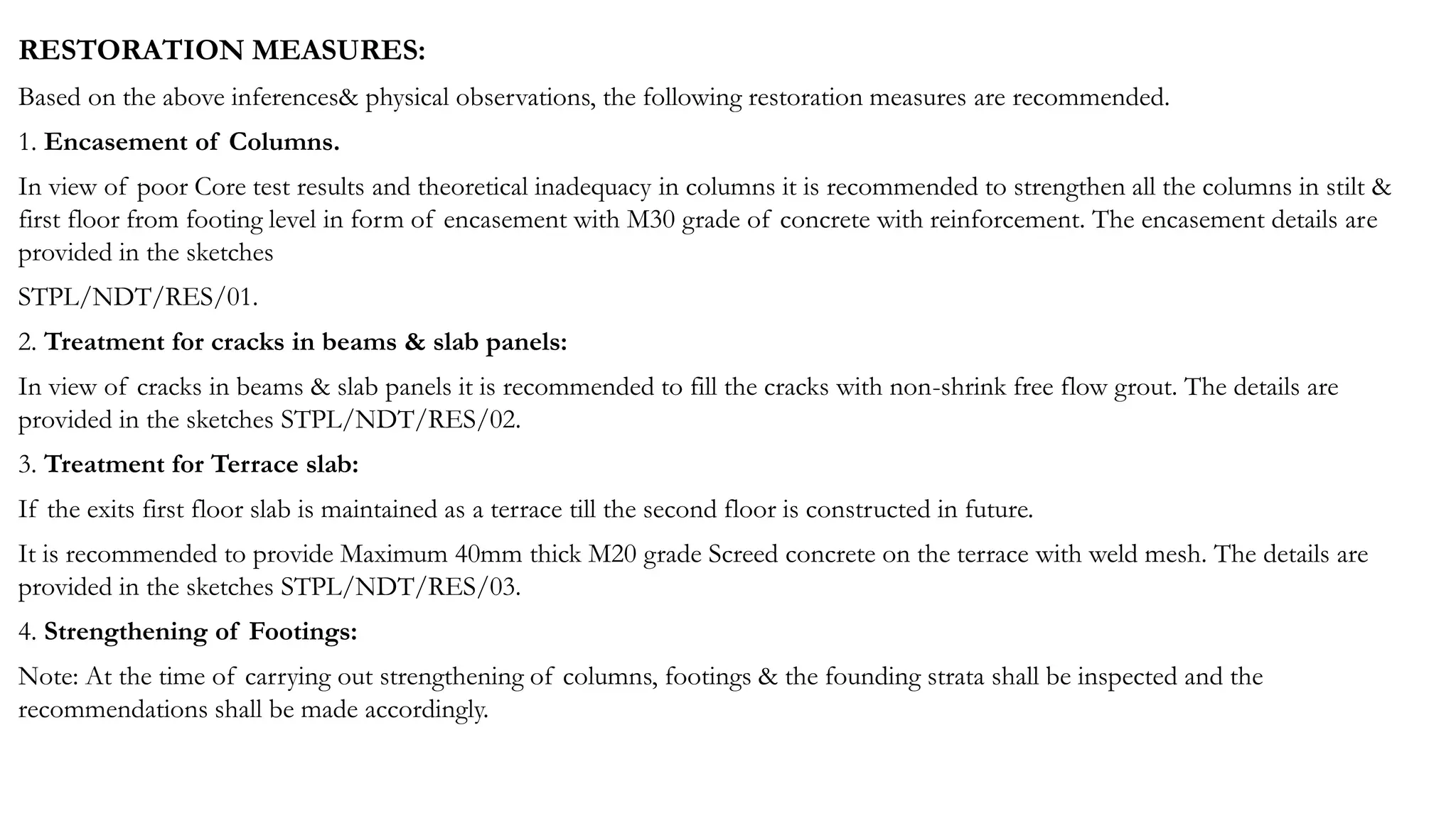 Substandard quality and fraud at various stages of constructions ...