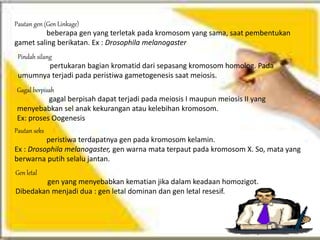 Substansi genetika & hereditas | PPTX