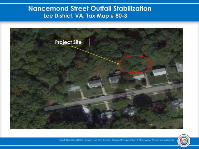 Nancemond Street Outfall Stabilization | PPT | Free Download