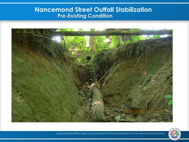 Nancemond Street Outfall Stabilization | PPT | Free Download