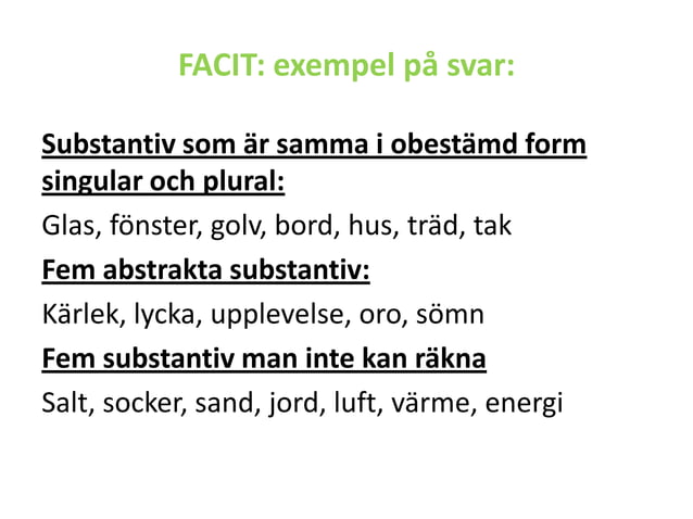 Substantiv | PPT