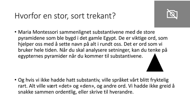 Substantiv introduksjon | PPT