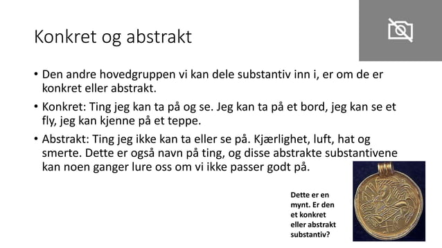 Substantiv introduksjon | PPT