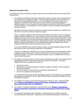 Substantive Policy Statement | PDF | College Planning | College Education