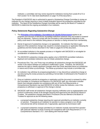 Substantive Policy Statement | PDF | College Planning | College Education