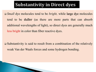 Substantive Dye | PPTX