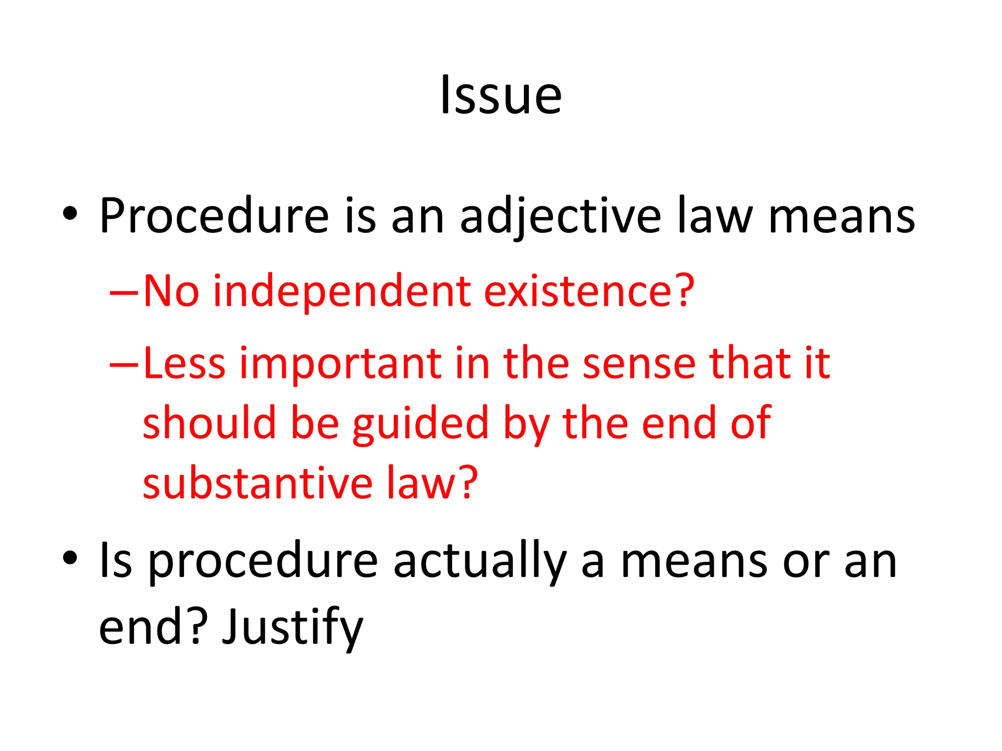 Substantive Versus Procedural law (5) (2).pptx