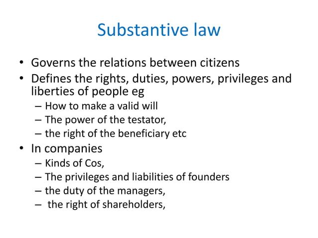 Substantive Versus Procedural law (5) (2).pptx