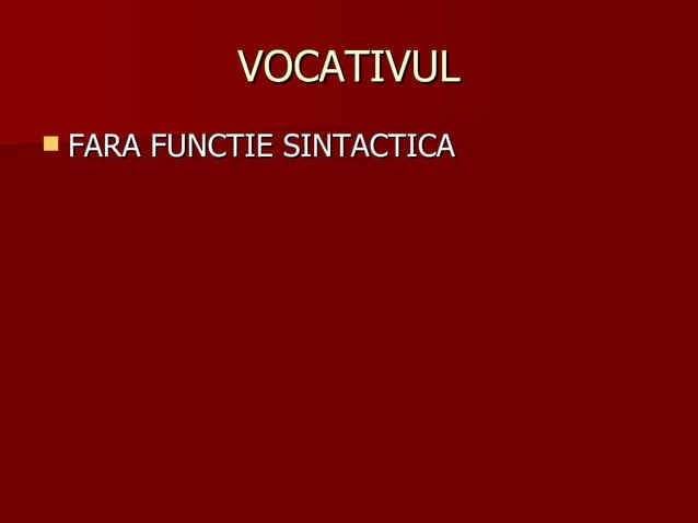 Substantivul | PPT