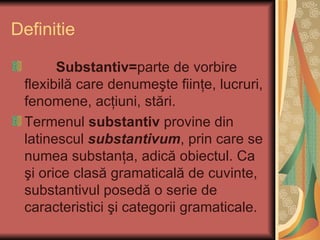 Substantivul iac | PPT