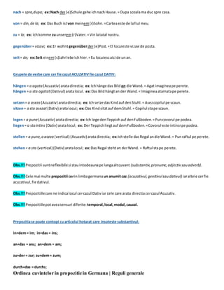 Substantivul in germana | DOCX