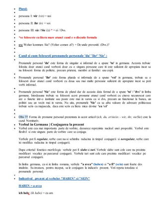 Substantivul in germana | DOCX