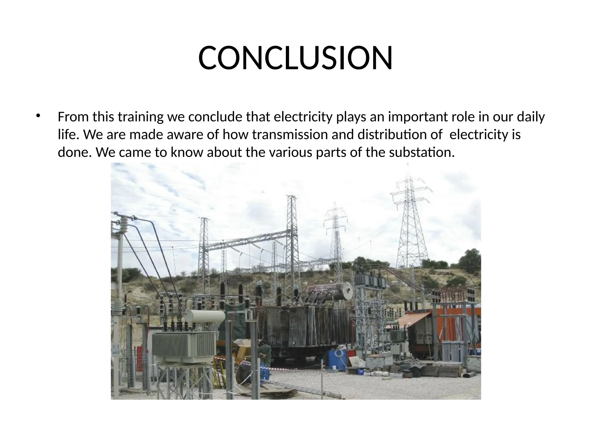 Details of different types of substation.pptx | Computer Networking | Computing