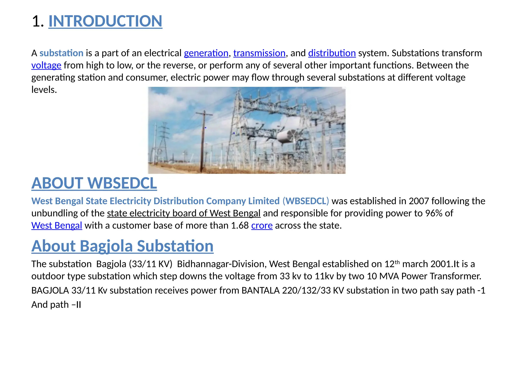 Details of different types of substation.pptx | Computer Networking | Computing