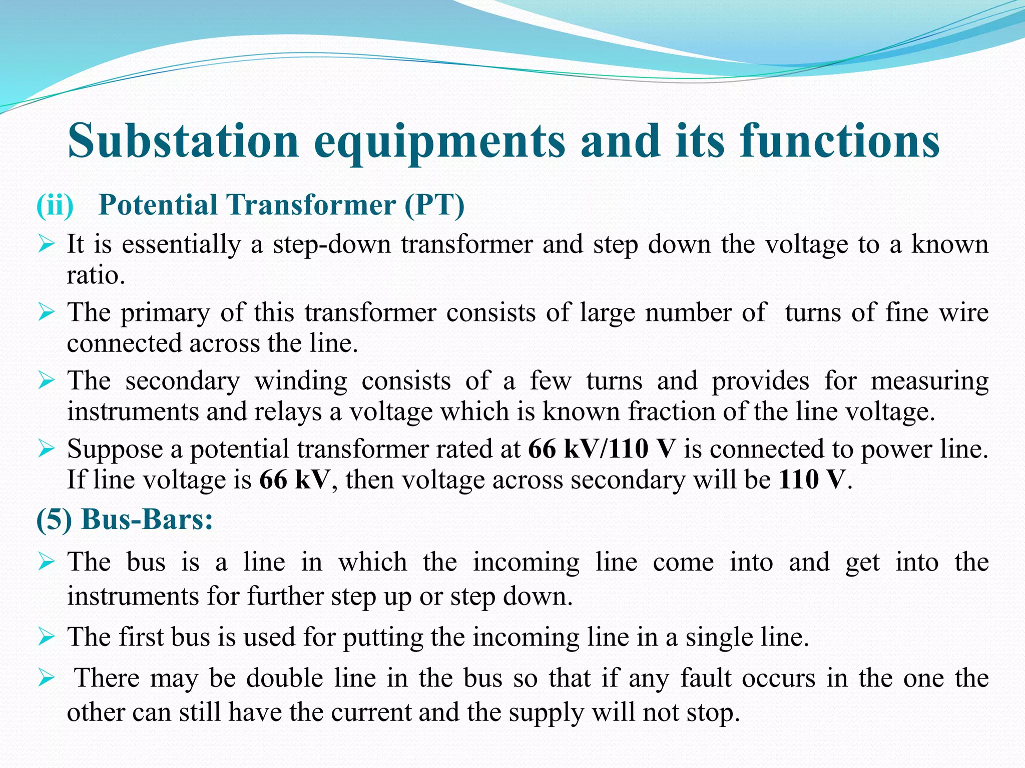 Substations | PPTX | Computer Networking | Computing