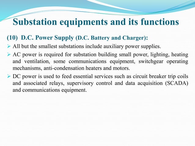 Substations | PPTX | Computer Networking | Computing