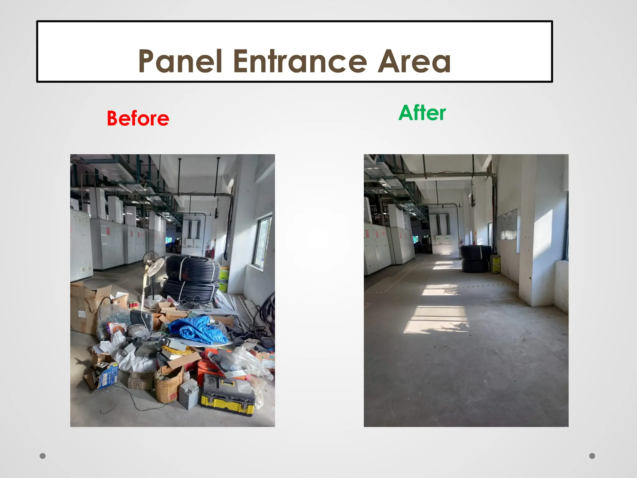 Electrical Substation 5s presentation feeder | PPTX