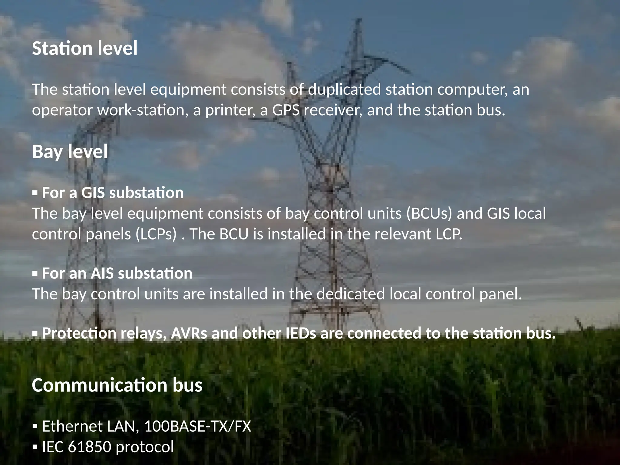 substation automation for a smart grid application | PPTX