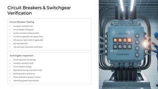 Substation Commissioning Checklist with eAuditor Audits & Inspections | PDF