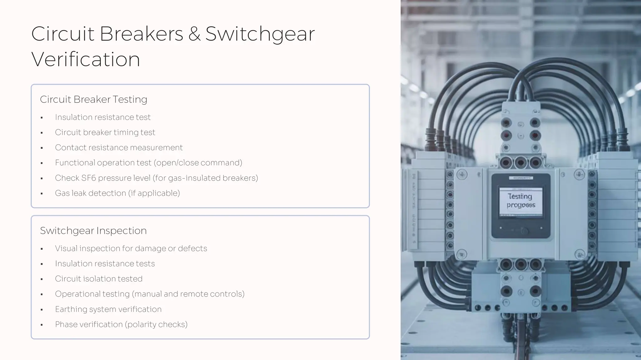 Substation Commissioning Checklist with eAuditor Audits & Inspections | PDF
