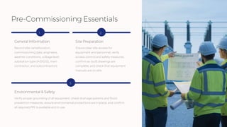 Substation Commissioning Checklist with eAuditor Audits & Inspections | PDF