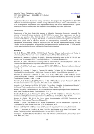 Substation communication architecture to realize the future smart grid ...