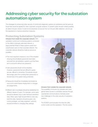 Substation Cyber Security | PDF