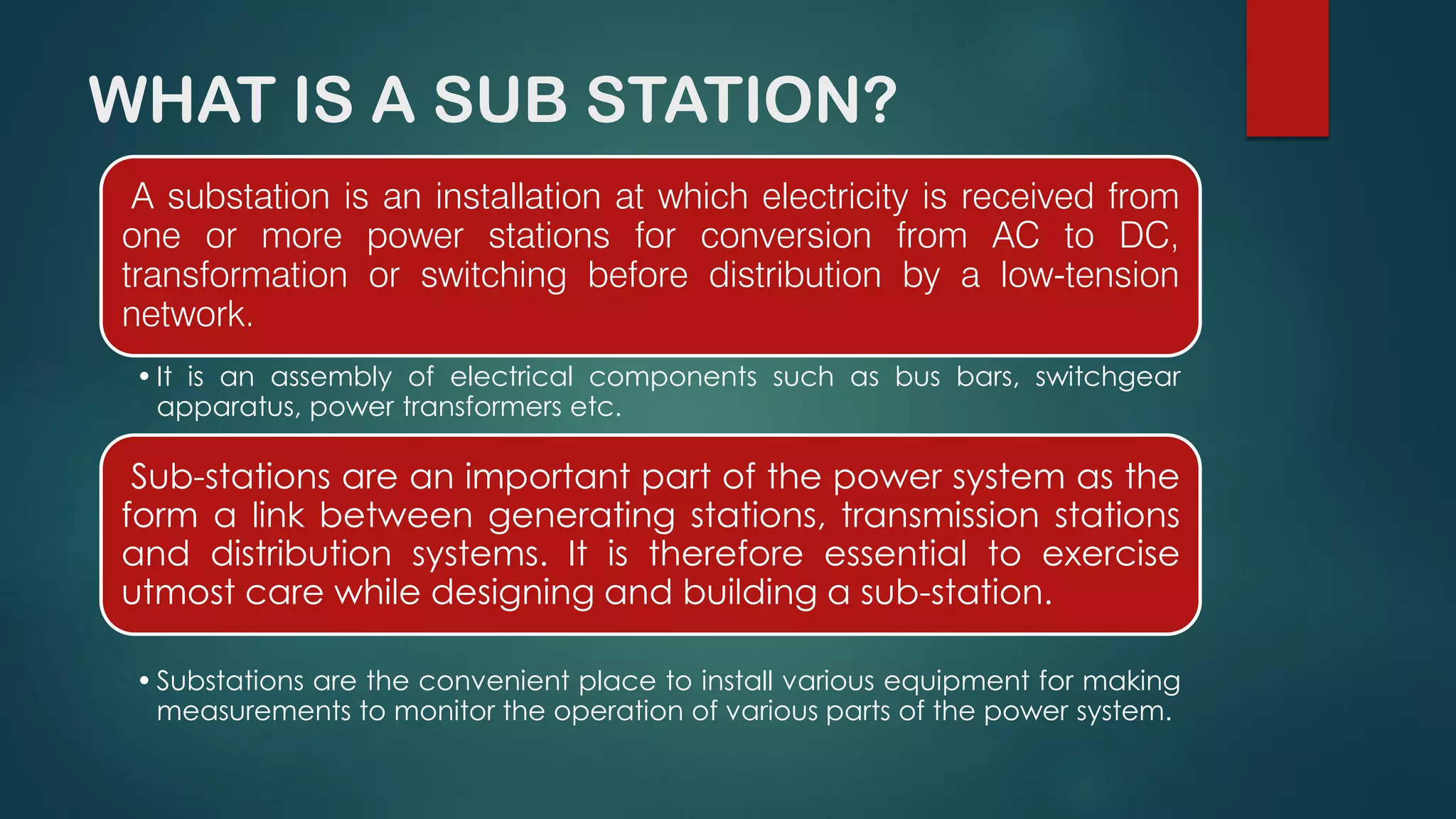 SUB-STATION DESIGN AND PROTECTION (AN OVERVIEW) | PDF