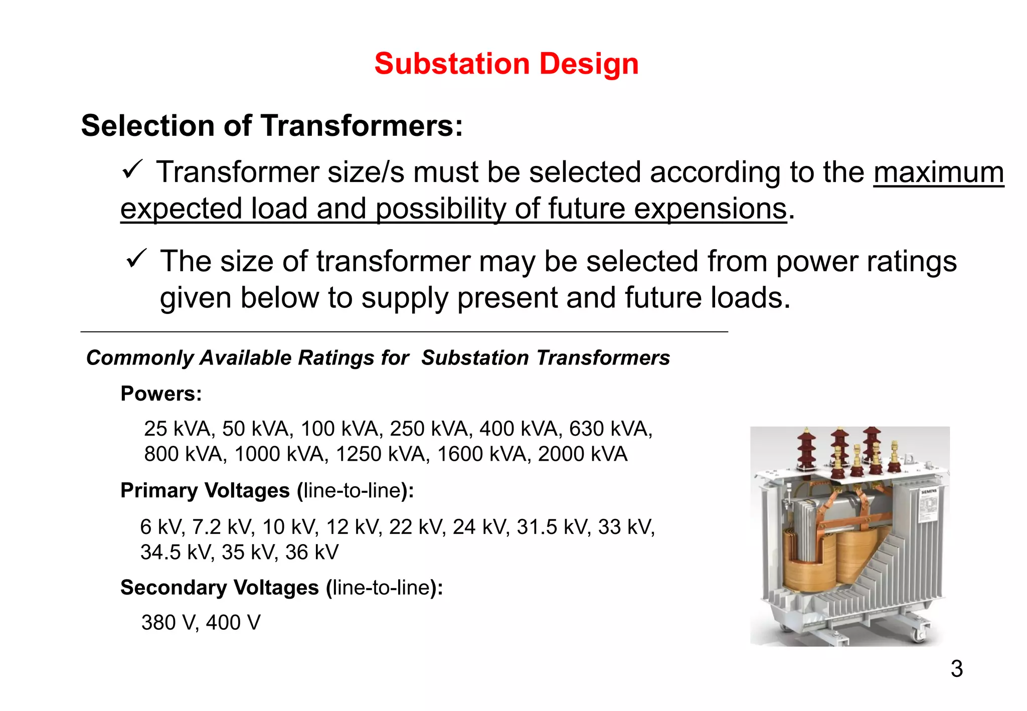 Substation design guideliness | PDF