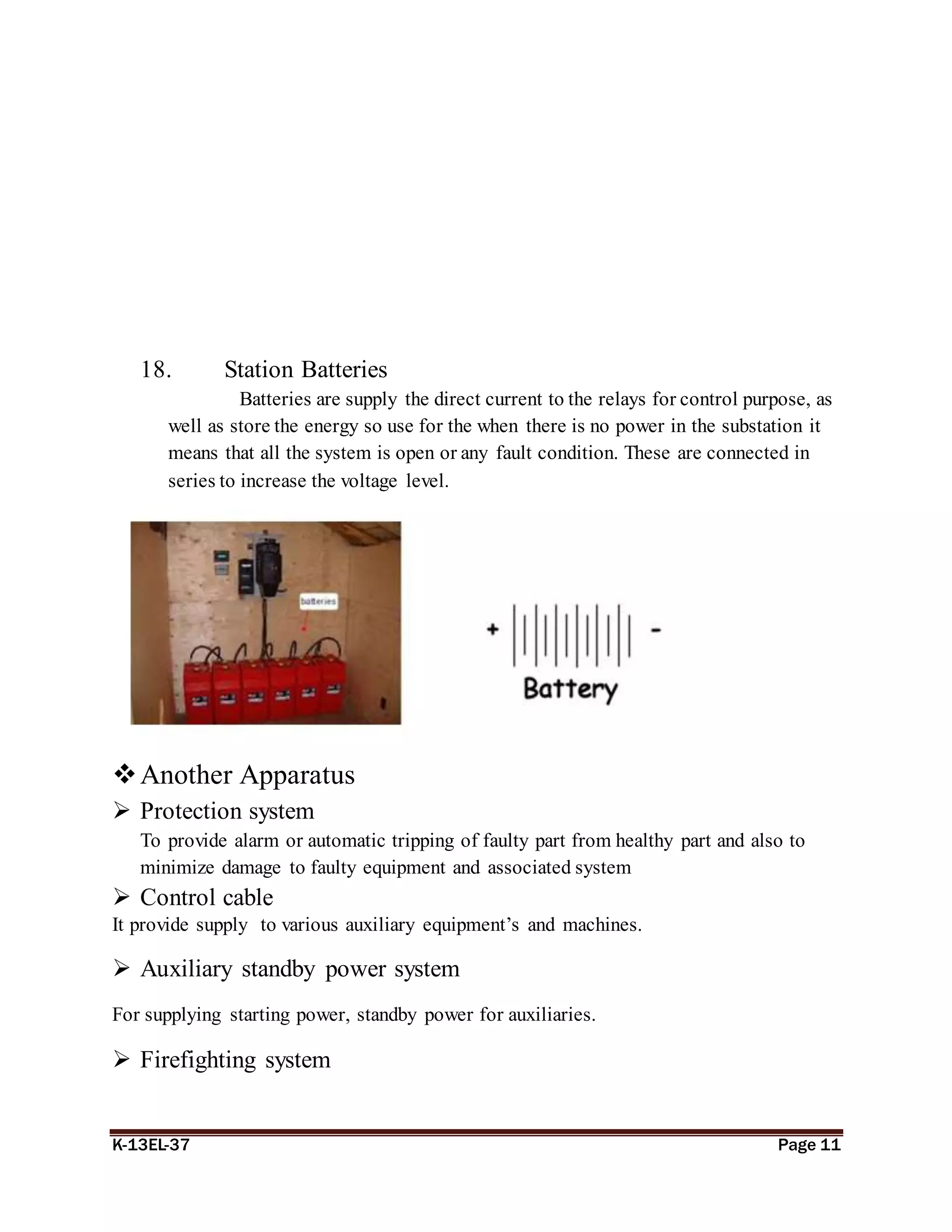 Substation equipment and its function 2 | DOCX