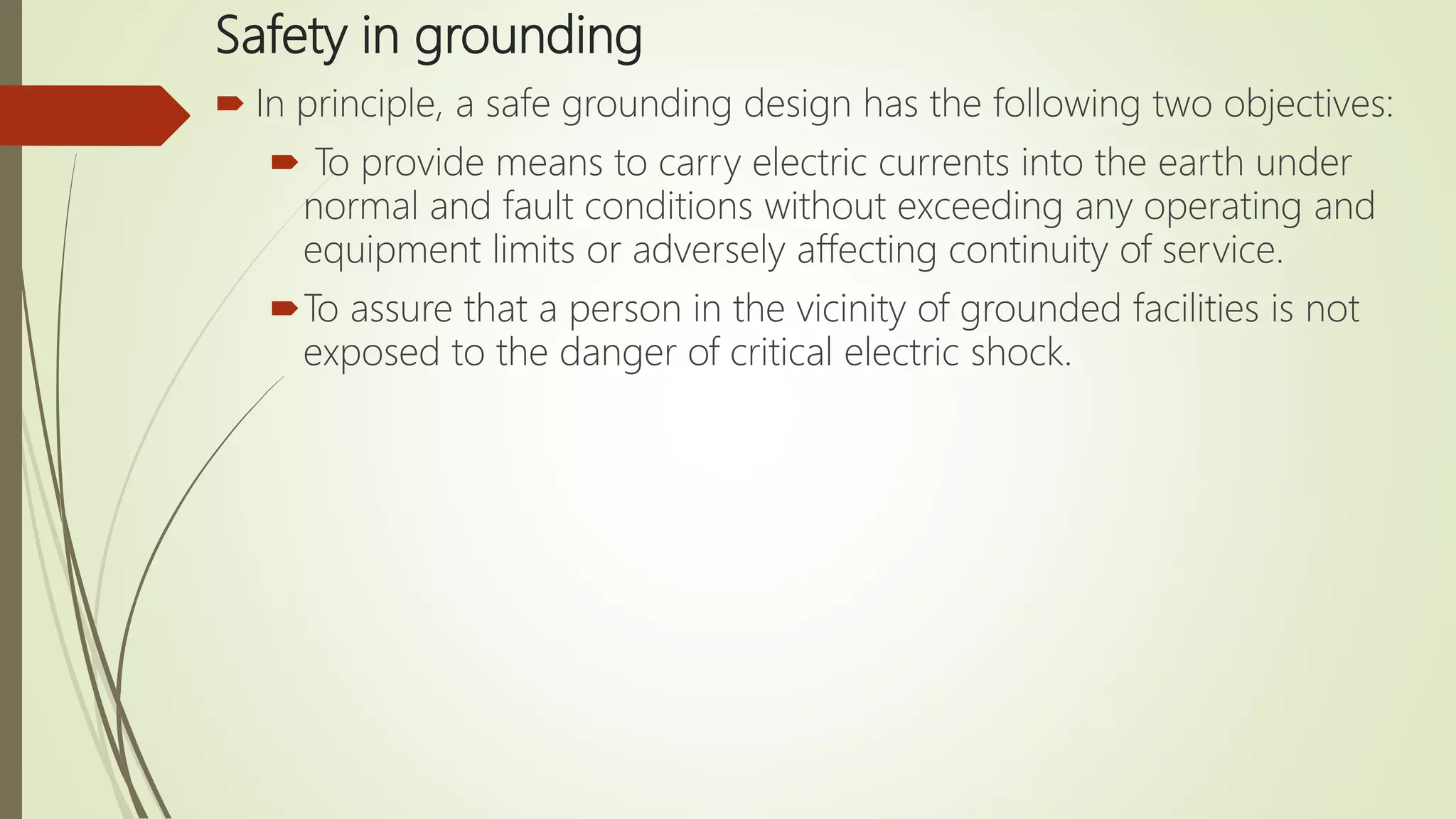 Substation grounding | PPTX