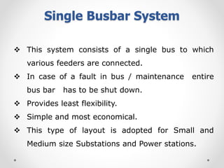 Substation Layouts - electrical power system that transforms voltage ...