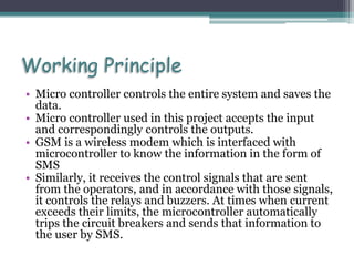 Substation monitoring system for maintaining a data log.ppt
