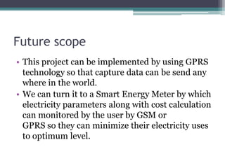 Substation monitoring system for maintaining a data log.ppt