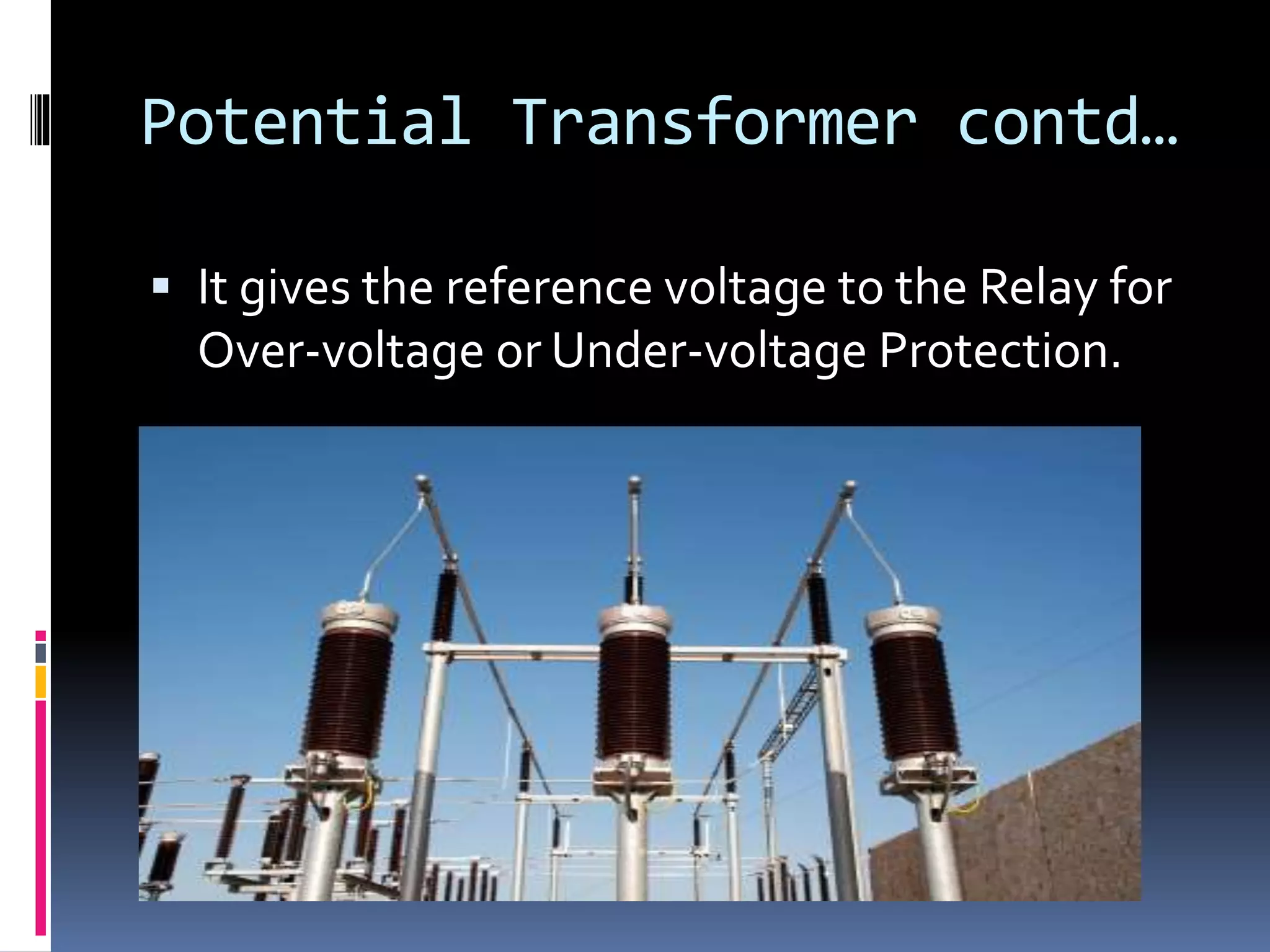 Substation protection devices | PPTX