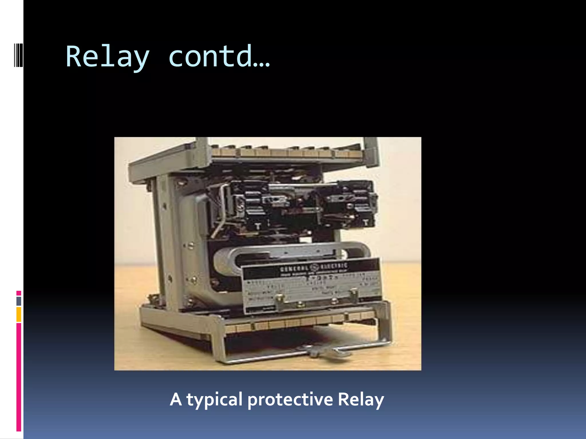 Substation protection devices | PPTX