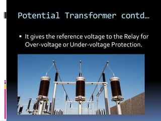 Substation protection devices | PPTX