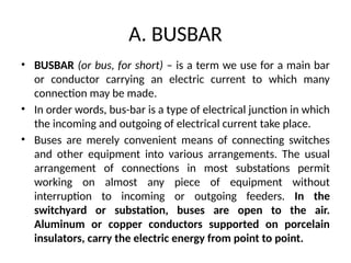 Substations- Types and components of substation | PPTX